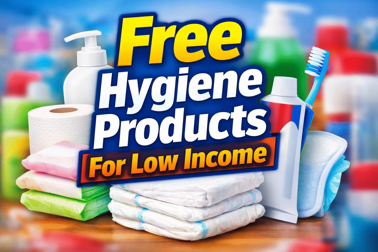How To Get Free Hygiene Products For Low Income Near Me